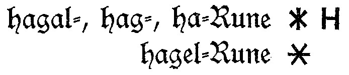 The Hagal Rune – Gnostic Studies